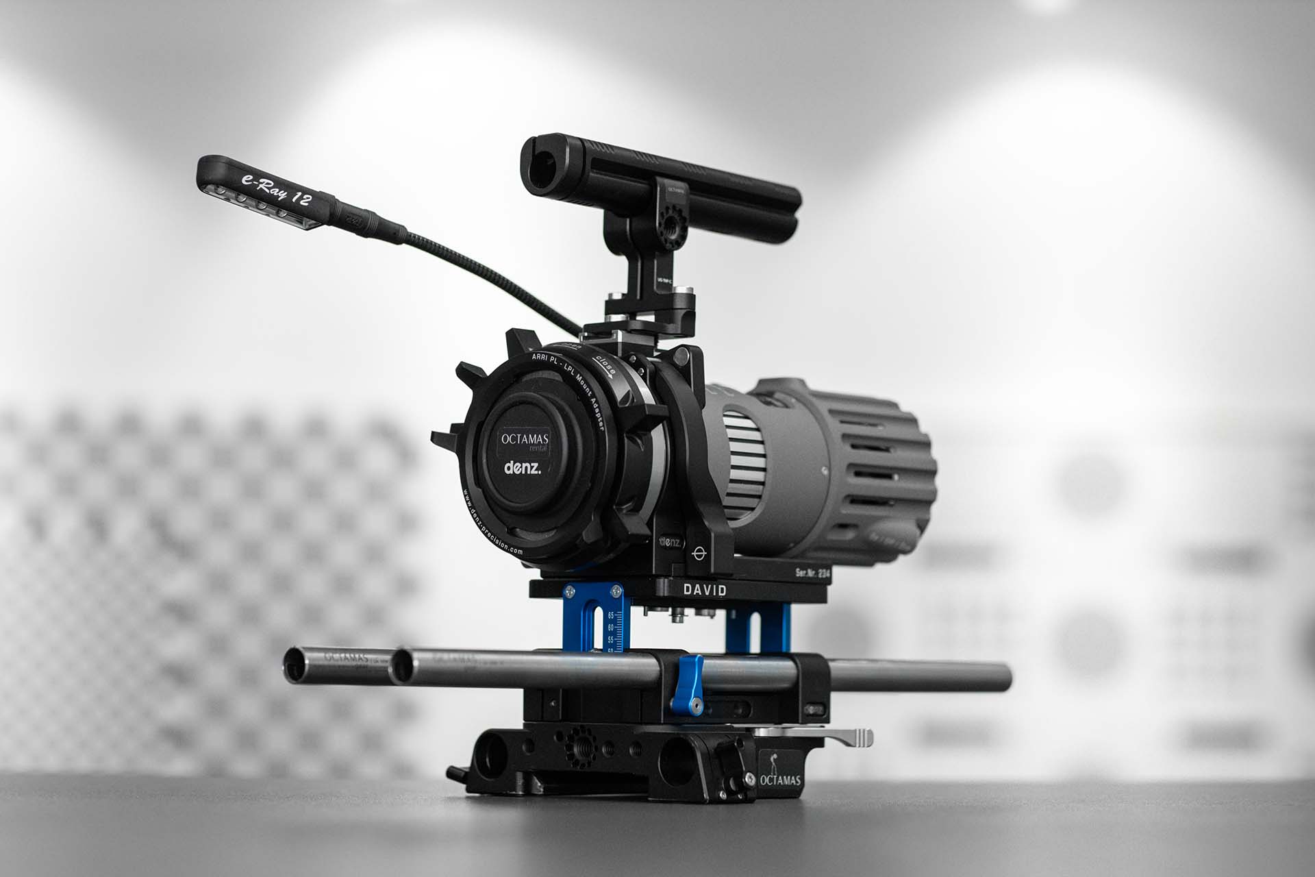 Denz PLC MkII Lens Projector - OCTAMAS rental